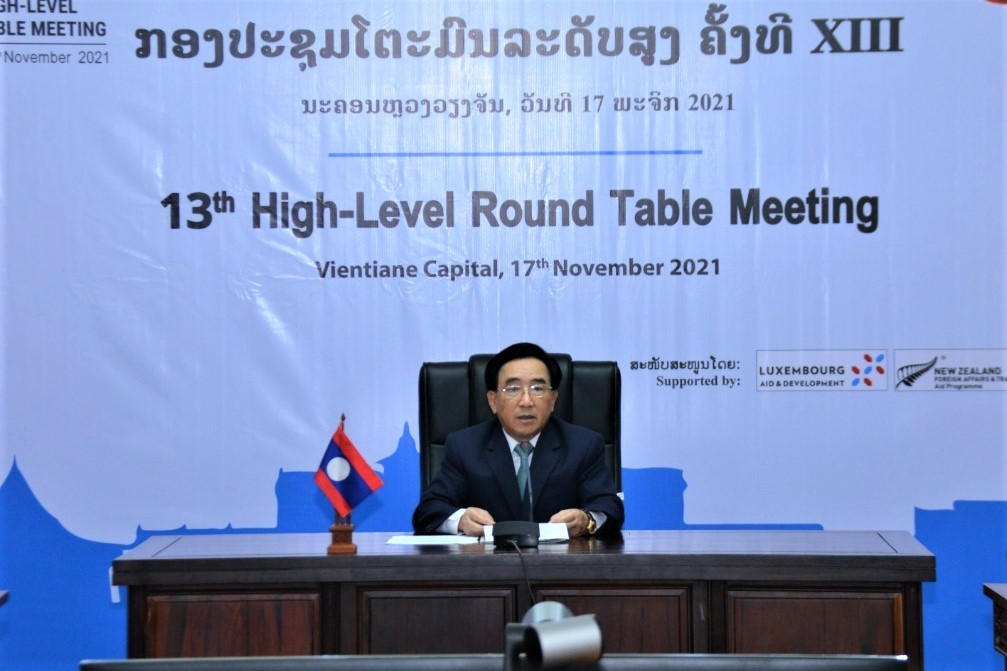 The 13th High Level Roundtable Meeting in Lao PDR - Home